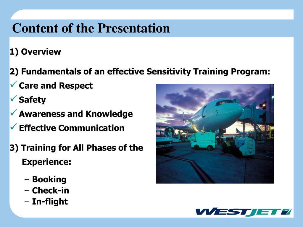PPT - Enhancing Air Travel: The Role of Sensitivity Training for ...