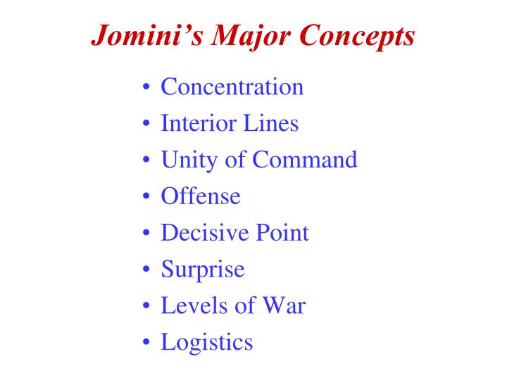PPT - H107: Explaining the Revolution - Jomini PowerPoint Presentation ...