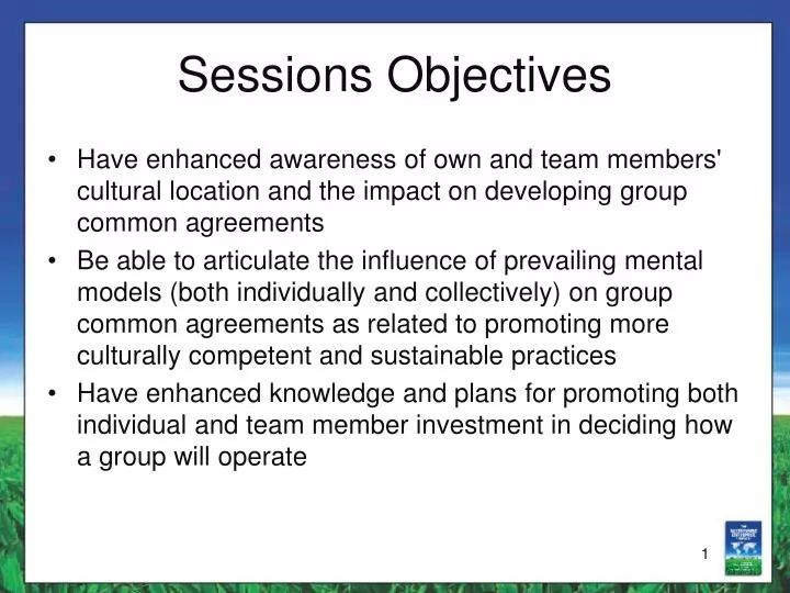 PPT - Sessions Objectives PowerPoint Presentation, free download - ID ...