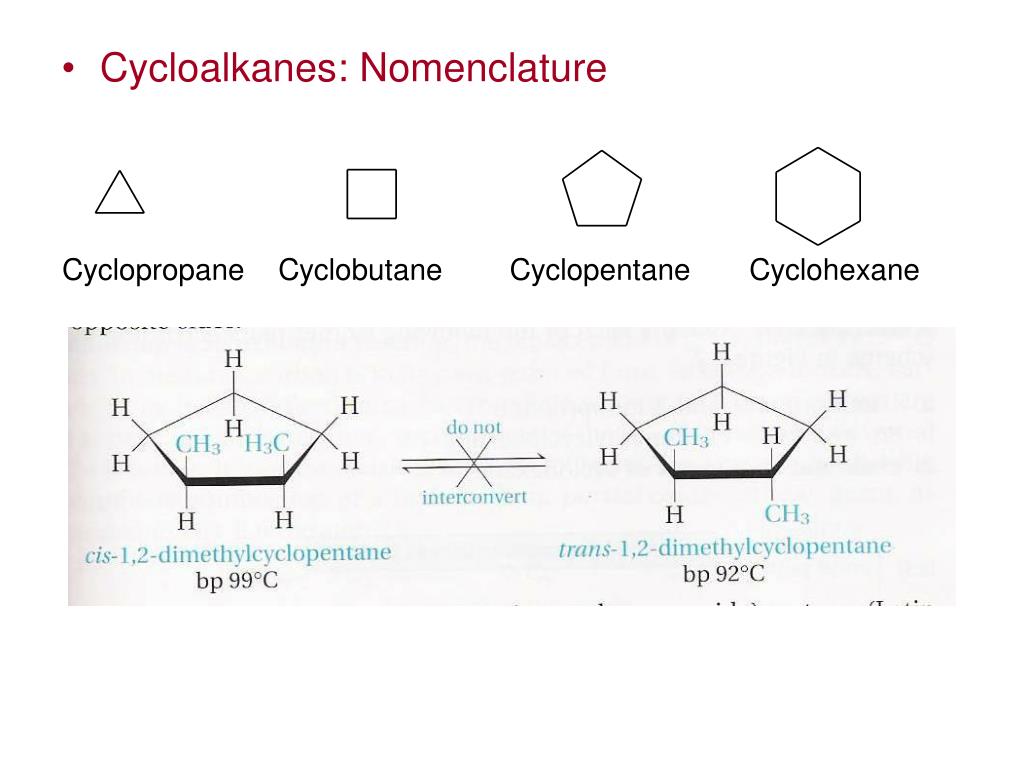 PPT - Organic chemistry B Chapter 13 Ali phatic cyclic compounds ...