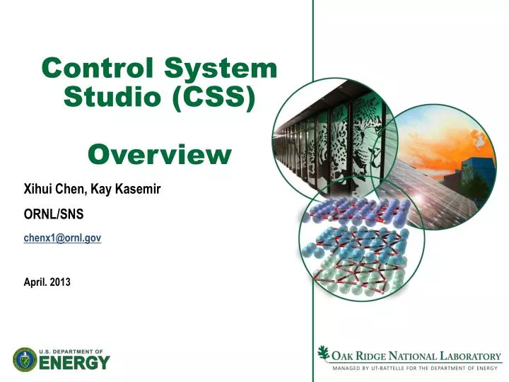 PPT - Control System Studio (CSS) Overview PowerPoint Presentation, free download - ID:1743610