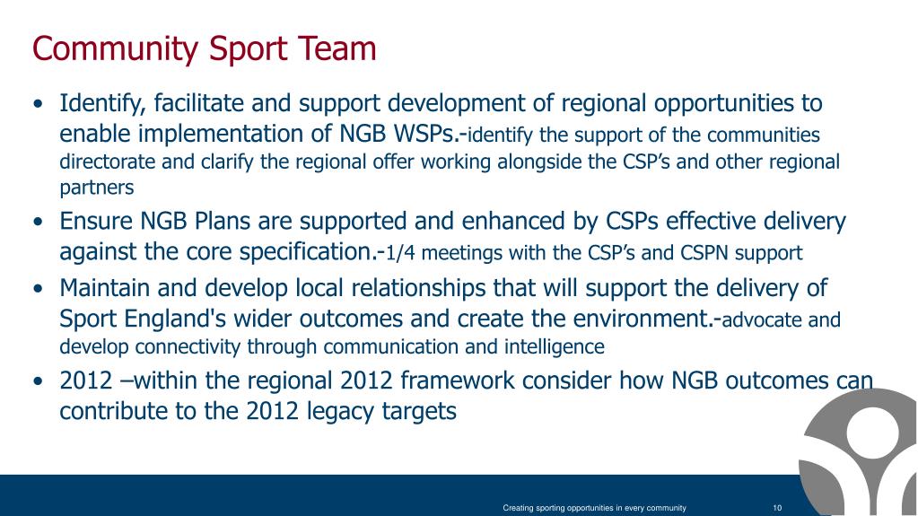PPT - Sport England National Governing Bodies of Sport PowerPoint ...