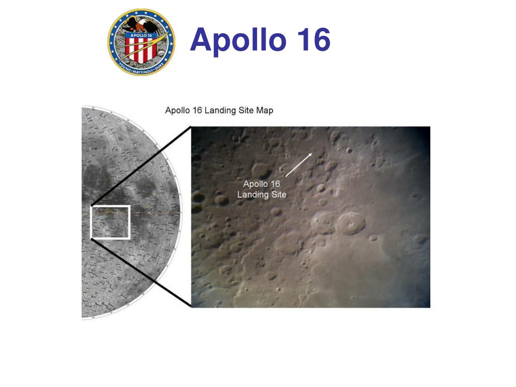 PPT - Apollo 16 was the fifth manned mission to land on the Moon and ...