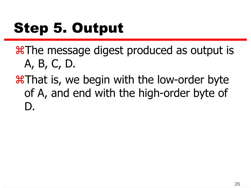 Ppt Message Authentication Using Message Digests And The Md5 Algorithm Powerpoint Presentation