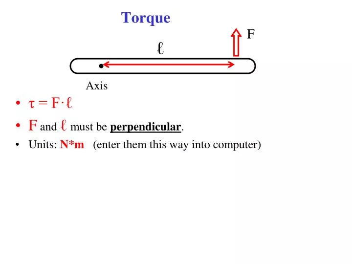PPT - Torque PowerPoint Presentation, free download - ID:1745152