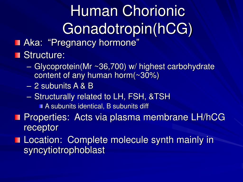 PPT - Endocrinology of Pregnancy: The Placenta PowerPoint Presentation ...