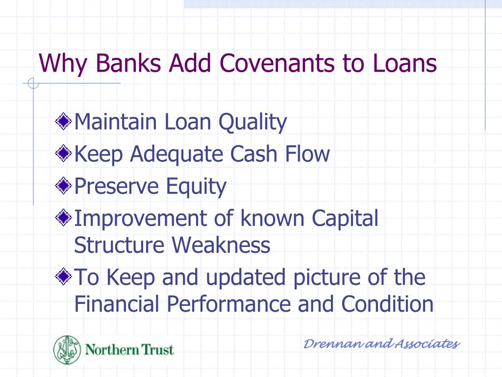 PPT - Loan Covenants and the Impact on Credit Decisions PowerPoint ...