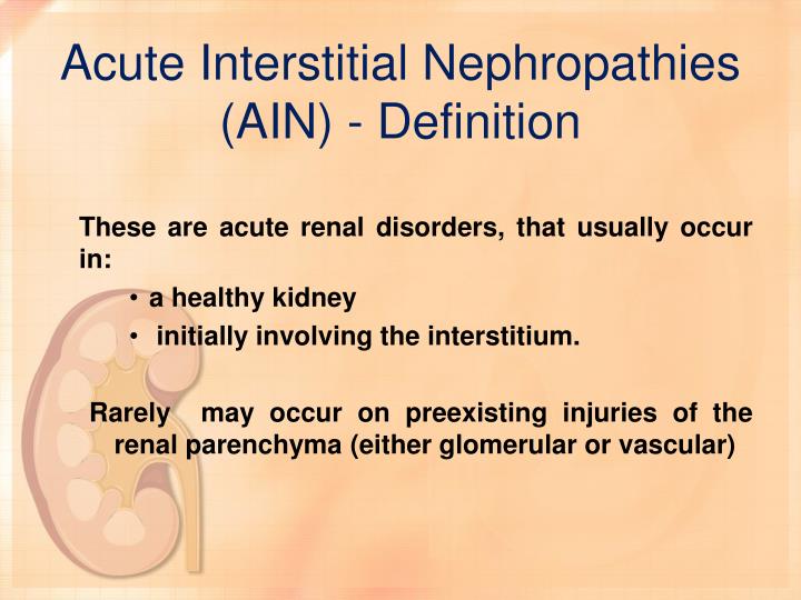 PPT - Interstitial Nephropathies. Urinary Tract Infections. PowerPoint ...