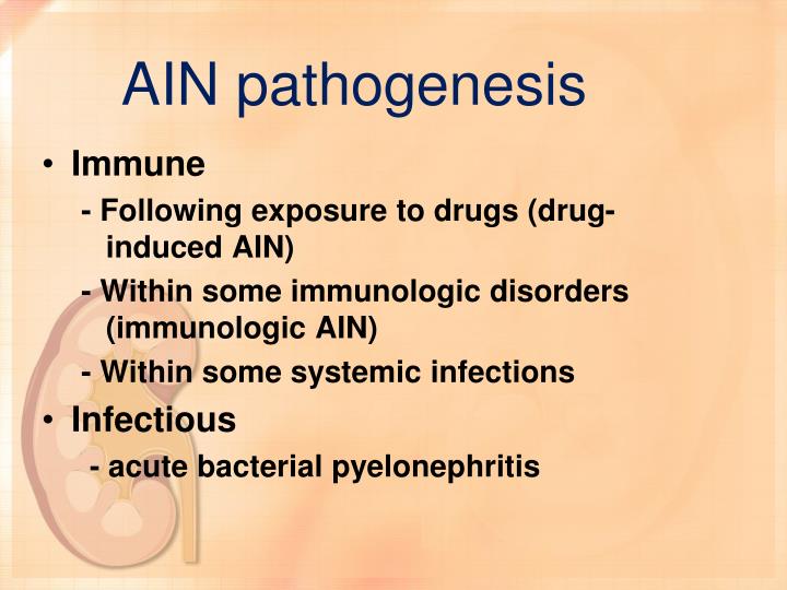 PPT - Interstitial Nephropathies. Urinary Tract Infections. PowerPoint ...
