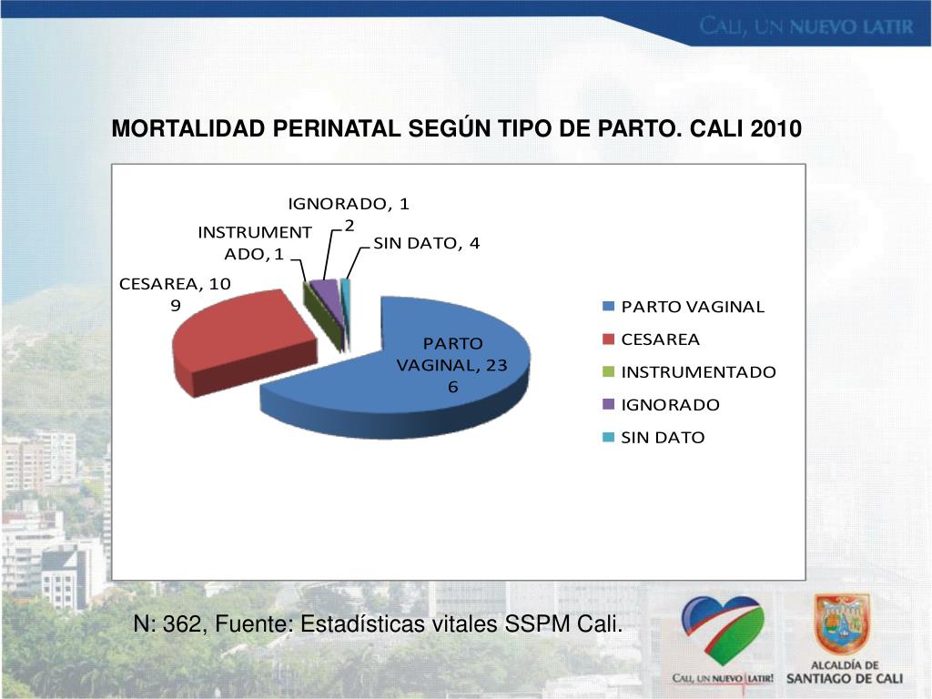 PPT - MORTALIDAD PERINATAL Y NEONATAL TARDÍA SANTIAGO DE CALI 2010 ...
