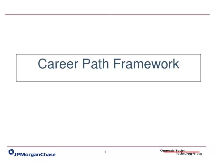 PPT - Career Path Framework PowerPoint Presentation, free download - ID ...
