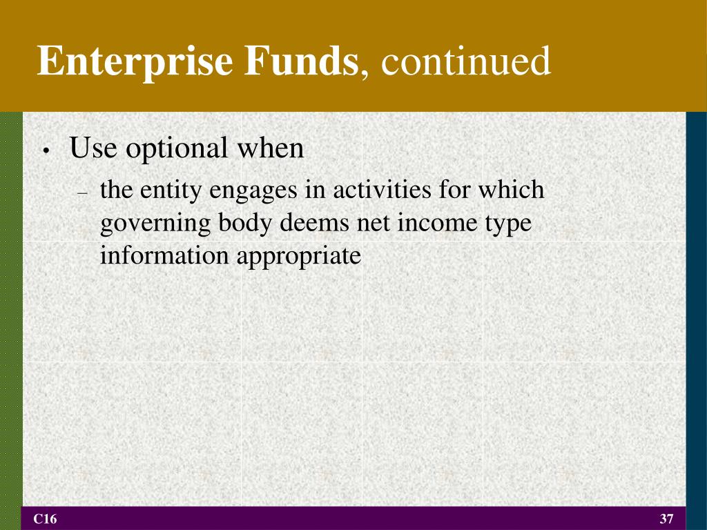 PPT - Special Revenue Funds, Capital Project Funds, Debt Service Funds ...