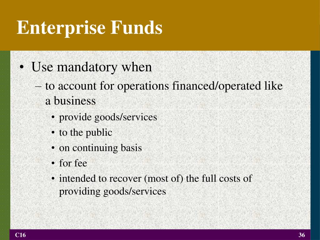 PPT - Special Revenue Funds, Capital Project Funds, Debt Service Funds ...