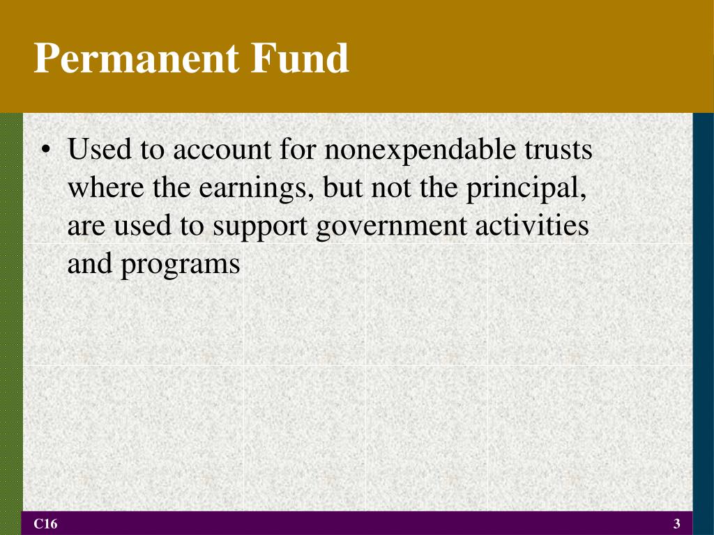PPT - Special Revenue Funds, Capital Project Funds, Debt Service Funds ...