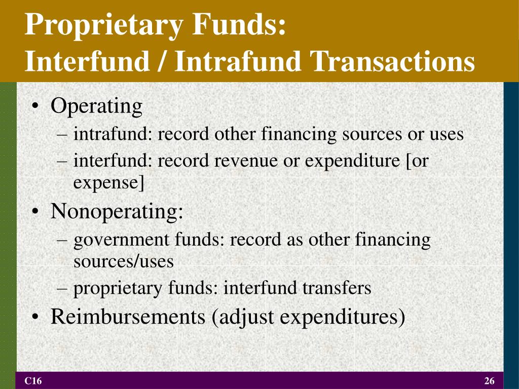 PPT - Special Revenue Funds, Capital Project Funds, Debt Service Funds ...