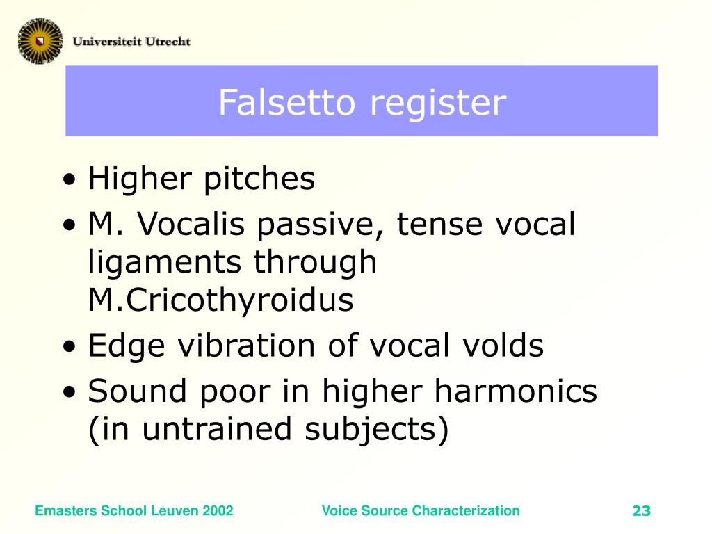PPT - Voice source characterisation PowerPoint Presentation, free ...