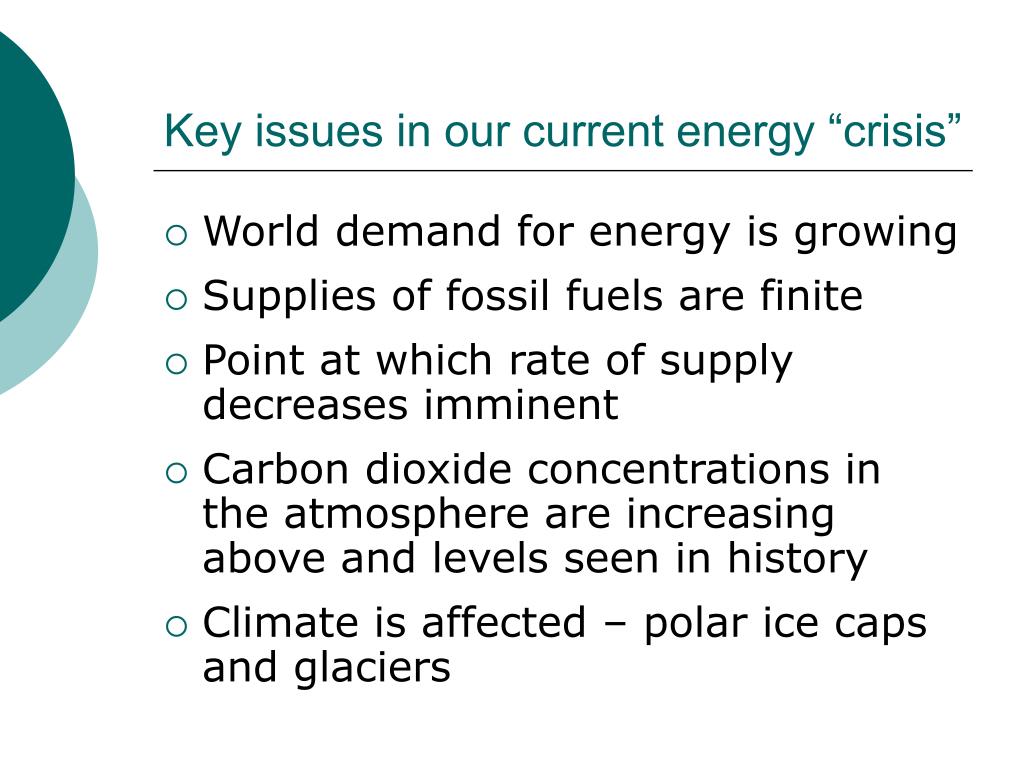 PPT - Energy in our Lives: Preparing middle school students for our ...
