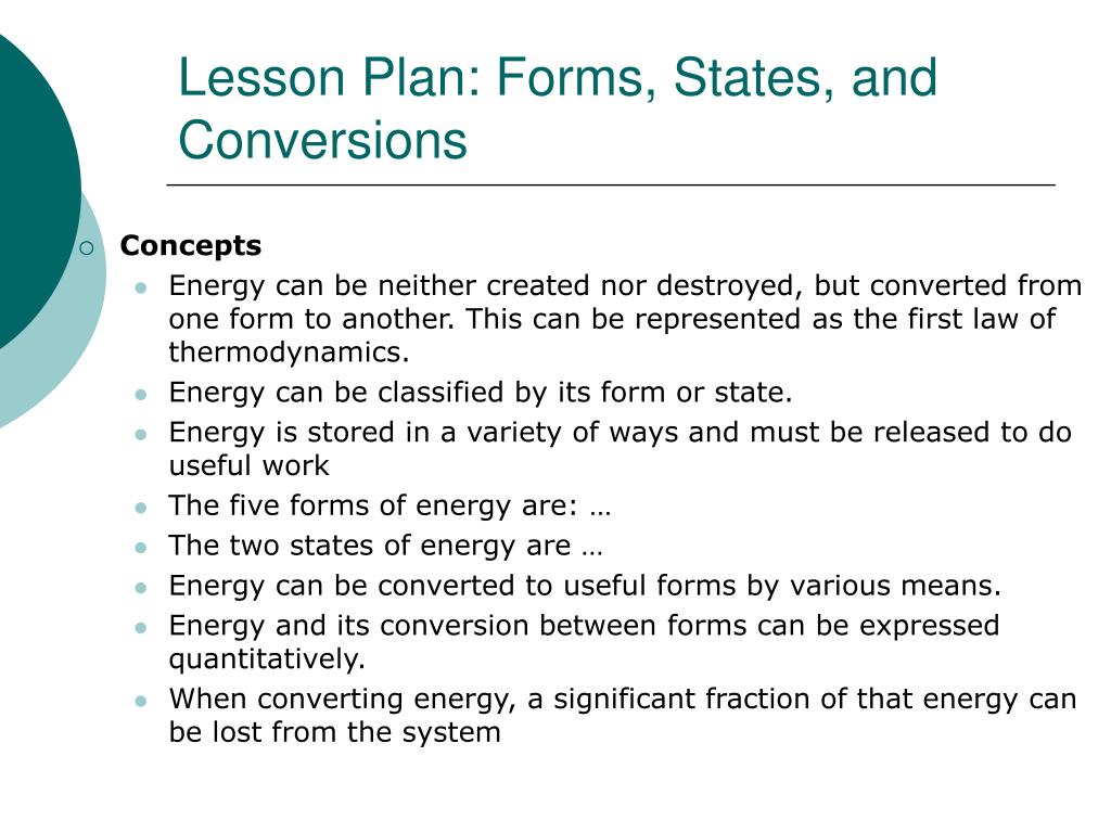 PPT - Energy in our Lives: Preparing middle school students for our ...