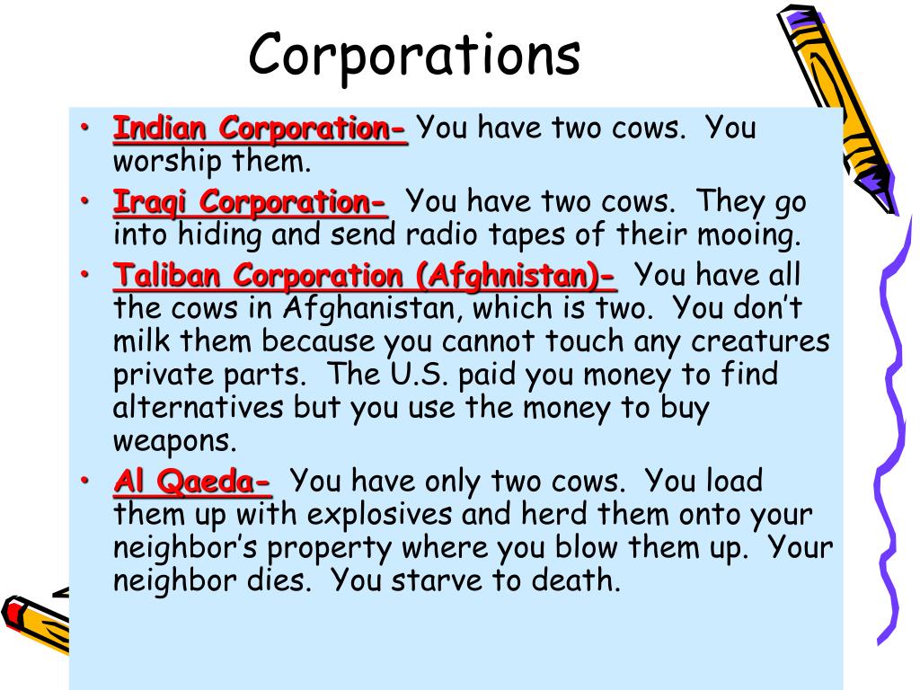PPT - Policow- A bovine guide to political theory- the “Two Cow ...