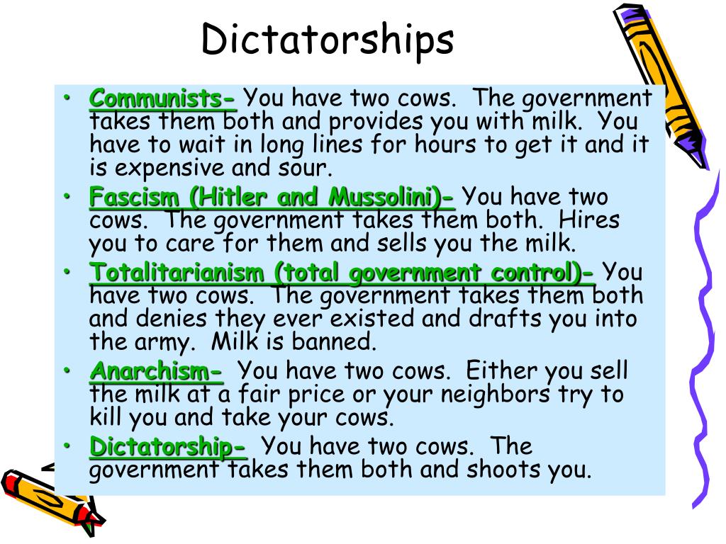 PPT - Policow- A bovine guide to political theory- the “Two Cow ...
