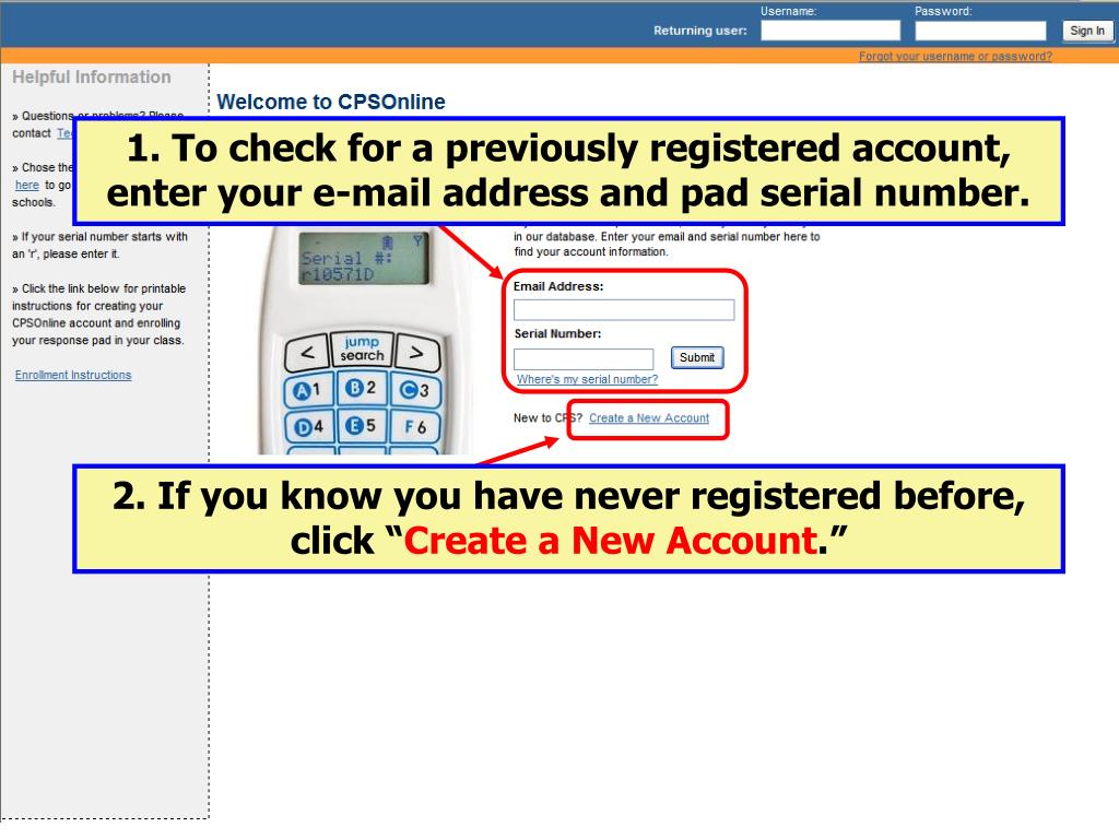 PPT - 1. Begin at the eInstruction Home Page: www.einstruction.com ...