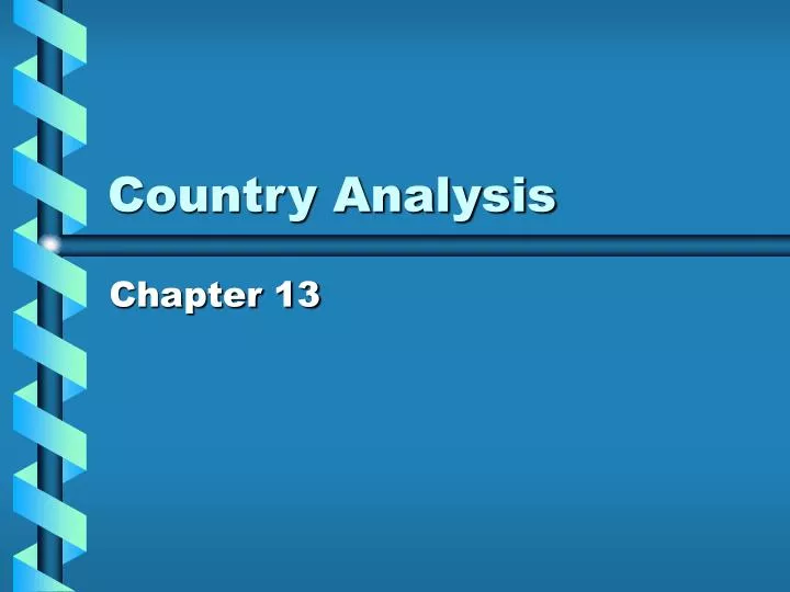 PPT - Country Analysis PowerPoint Presentation, free download - ID:1747126