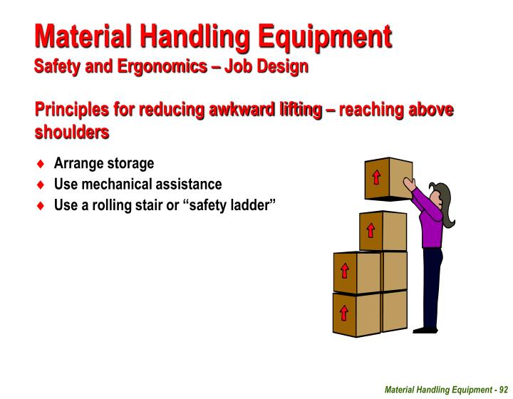 PPT - Facilities Planning - Unit 10 Material Handling Equipment ...