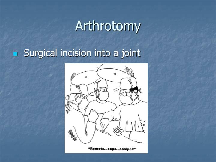 PPT - Orthopedic Surgery PowerPoint Presentation - ID:1747320
