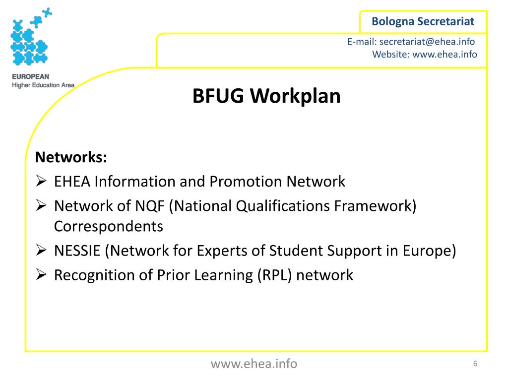 PPT - The European Higher Education Area (EHEA) from the perspective of ...