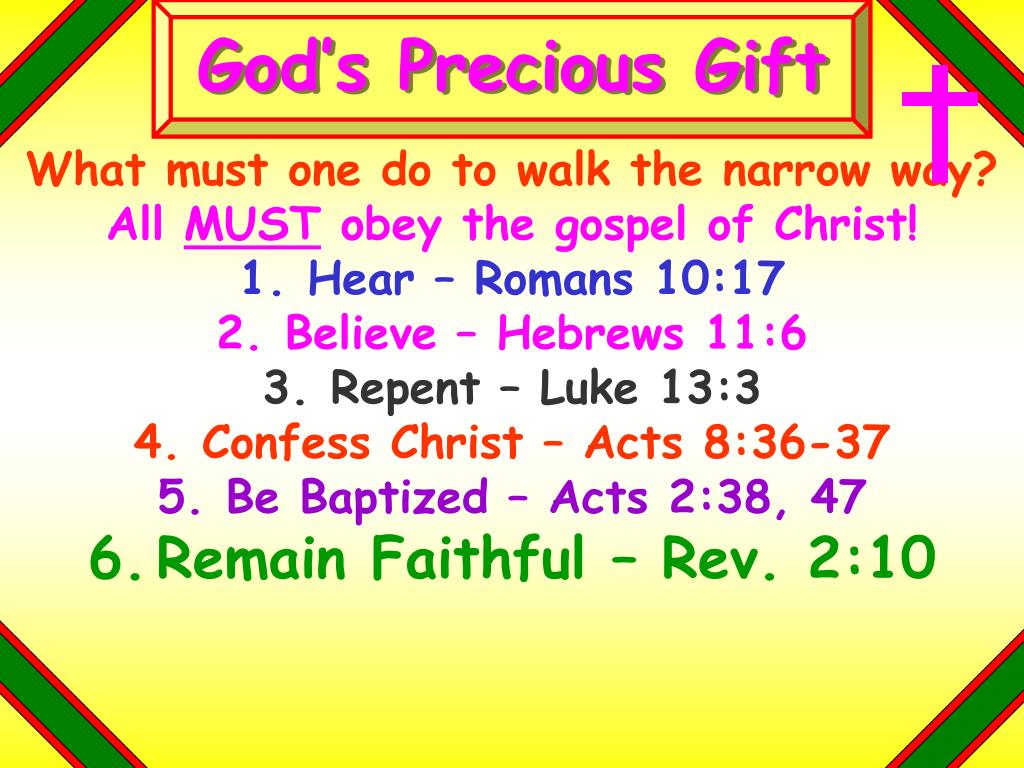 PPT - GOD’S PRECIOUS GIFT PowerPoint Presentation, free download - ID ...