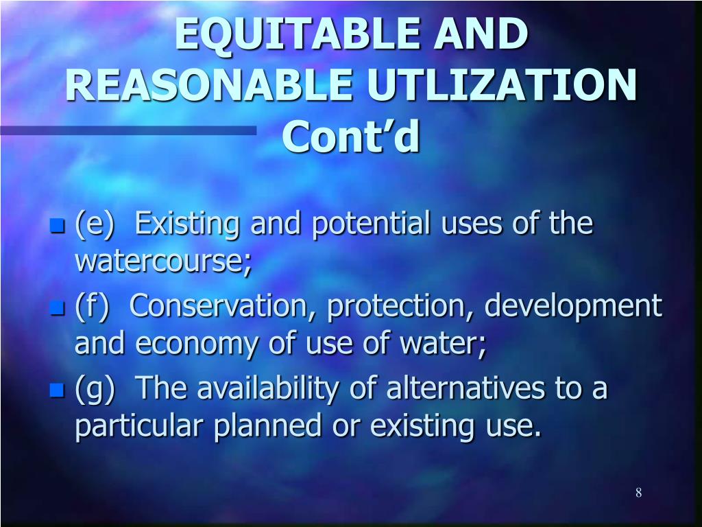 PPT - UN CONVENTION ON THE LAW OF THE NON-NAVIGATIONAL USES OF ...