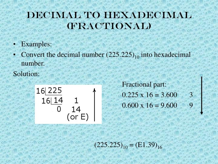 PPT - Number System conversions PowerPoint Presentation - ID:1748683