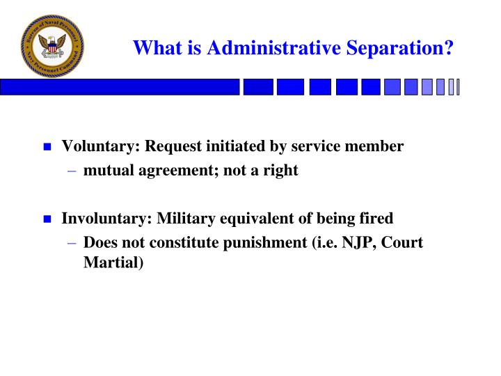 PPT - PERS-832 ENLISTED SEPARATIONS BRANCH PowerPoint Presentation - ID ...
