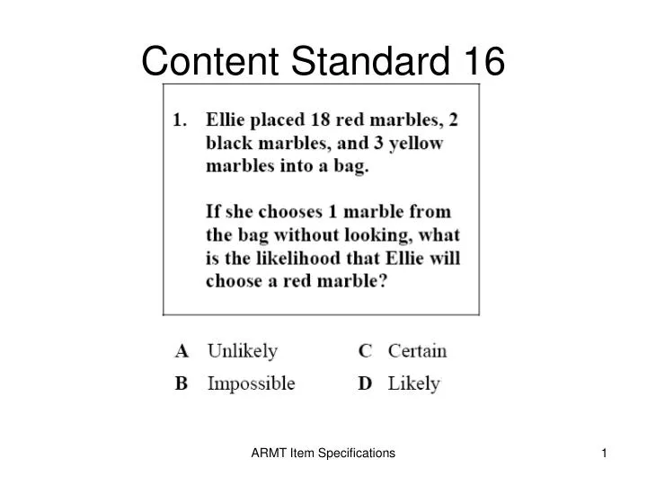 PPT - Content Standard 16 PowerPoint Presentation, free download - ID ...