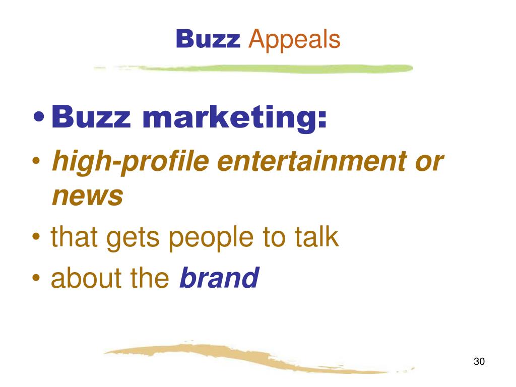 PPT - Catching the Buzz: Promotional Strategy and Integrated Marketing ...