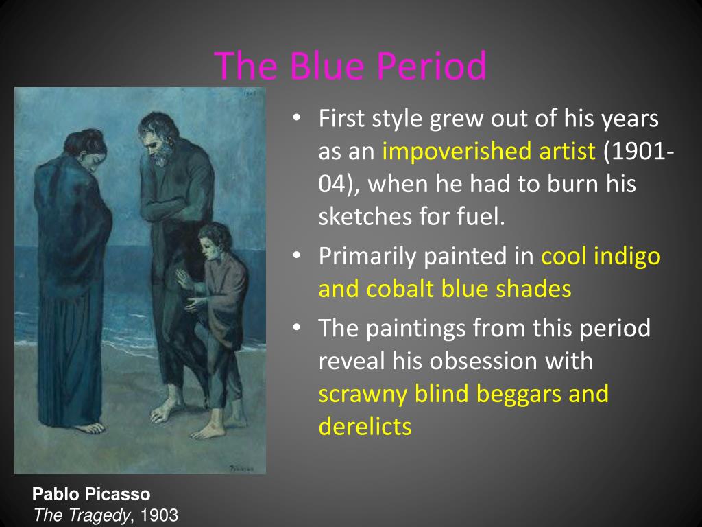 PPT - AVI 4M0 Grade 12 Visual Art VISUAL CULTURE Pablo Picasso and ...