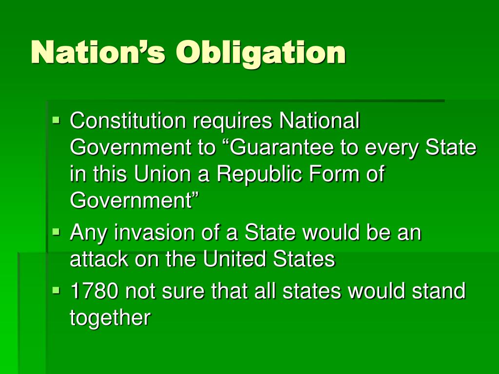 PPT - National Government and the 50 States PowerPoint Presentation ...
