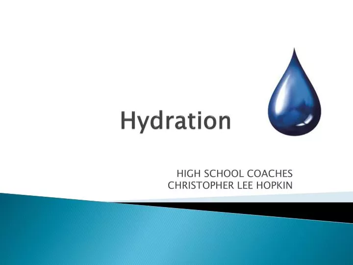 PPT - Hydration PowerPoint Presentation, free download - ID:1750344