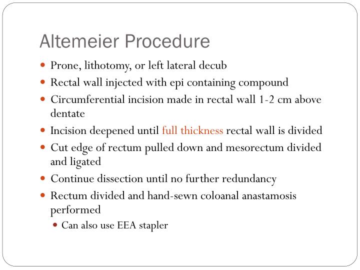PPT - Rectal Prolapse PowerPoint Presentation - ID:1750345