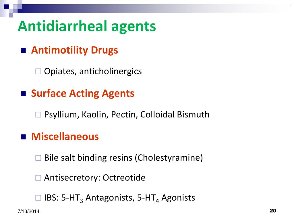 PPT - Pharmacotherapy of GI Motility Disorders (Constipation & Diarrhea ...