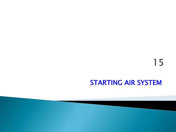PPT - STARTING AIR SYSTEM PowerPoint Presentation, free download - ID ...