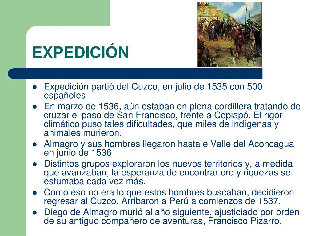 PPT - DESCUBRIMIENTO Y CONQUISTA DE CHILE PowerPoint Presentation, free ...