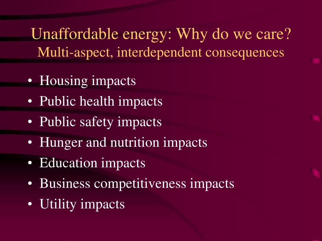 PPT - Addressing Energy Unaffordability in Florida: Action Steps for ...
