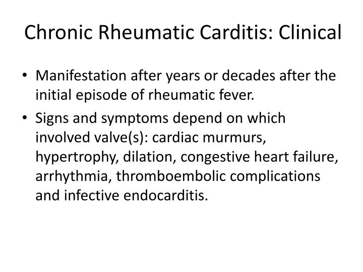 PPT - Rheumatic Fever and Heart Disease PowerPoint Presentation - ID ...