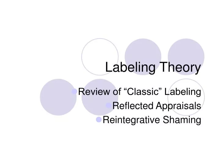 PPT - Labeling Theory PowerPoint Presentation, free download - ID:1751815
