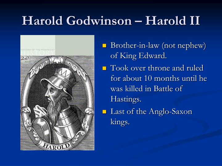Harold Godwinson Facts _ Harold Ii Godwinson Death – BTMPSP