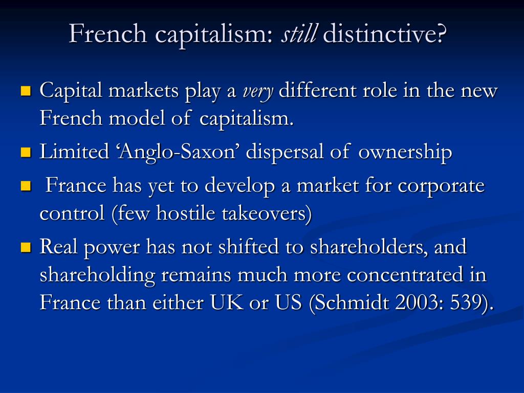 PPT - The French Model of Capitalism PowerPoint Presentation, free ...