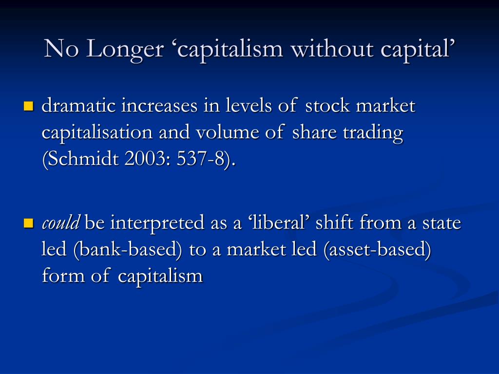 PPT - The French Model of Capitalism PowerPoint Presentation, free ...
