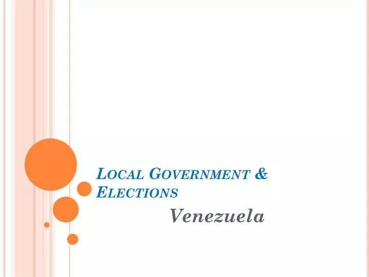 PPT - Local Government & Elections PowerPoint Presentation, free ...