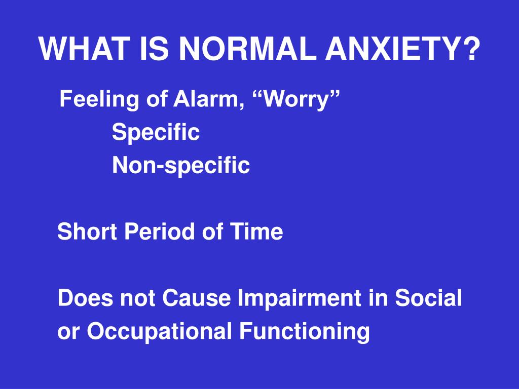 PPT - ANXIETY DISORDERS EDUCATIONAL FORUM ON BIPOLAR DISORDER AND ...